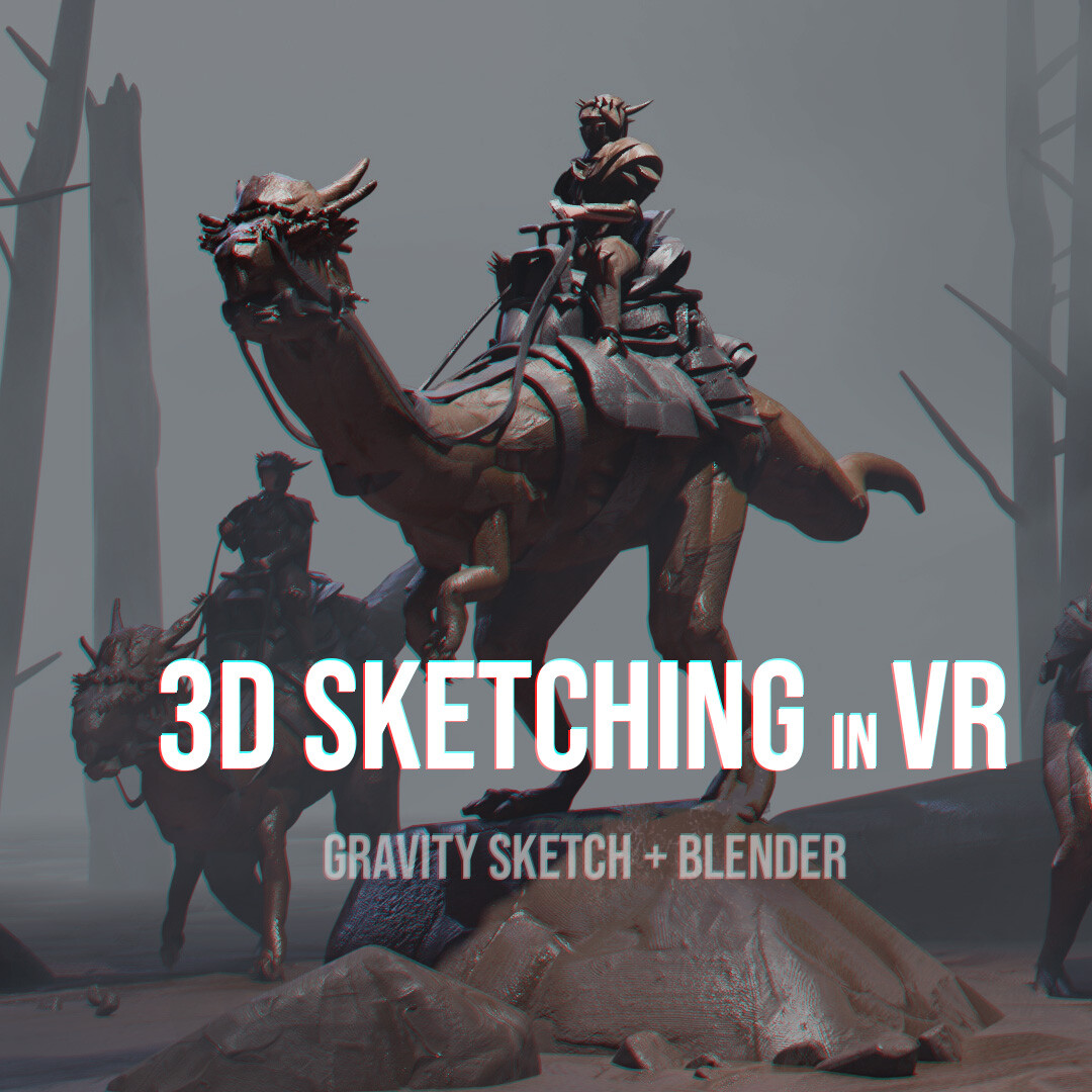 ArtStation - Tutorial - 3D sketching in VR