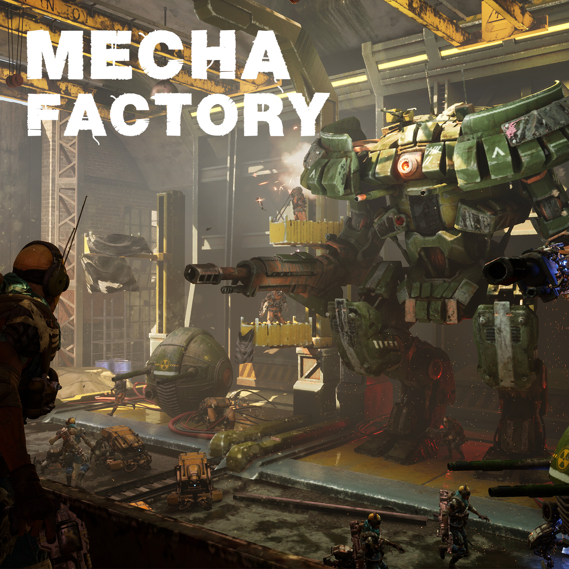 ArtStation - MECHA FACTOY in 2035