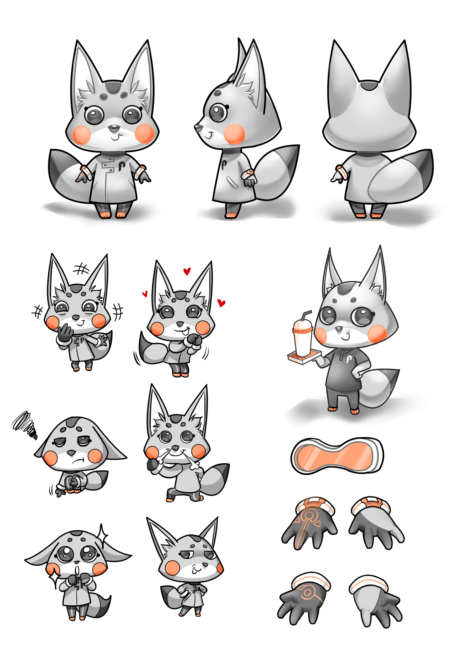 ArtStation - Pi Soltution PJ Mascot.