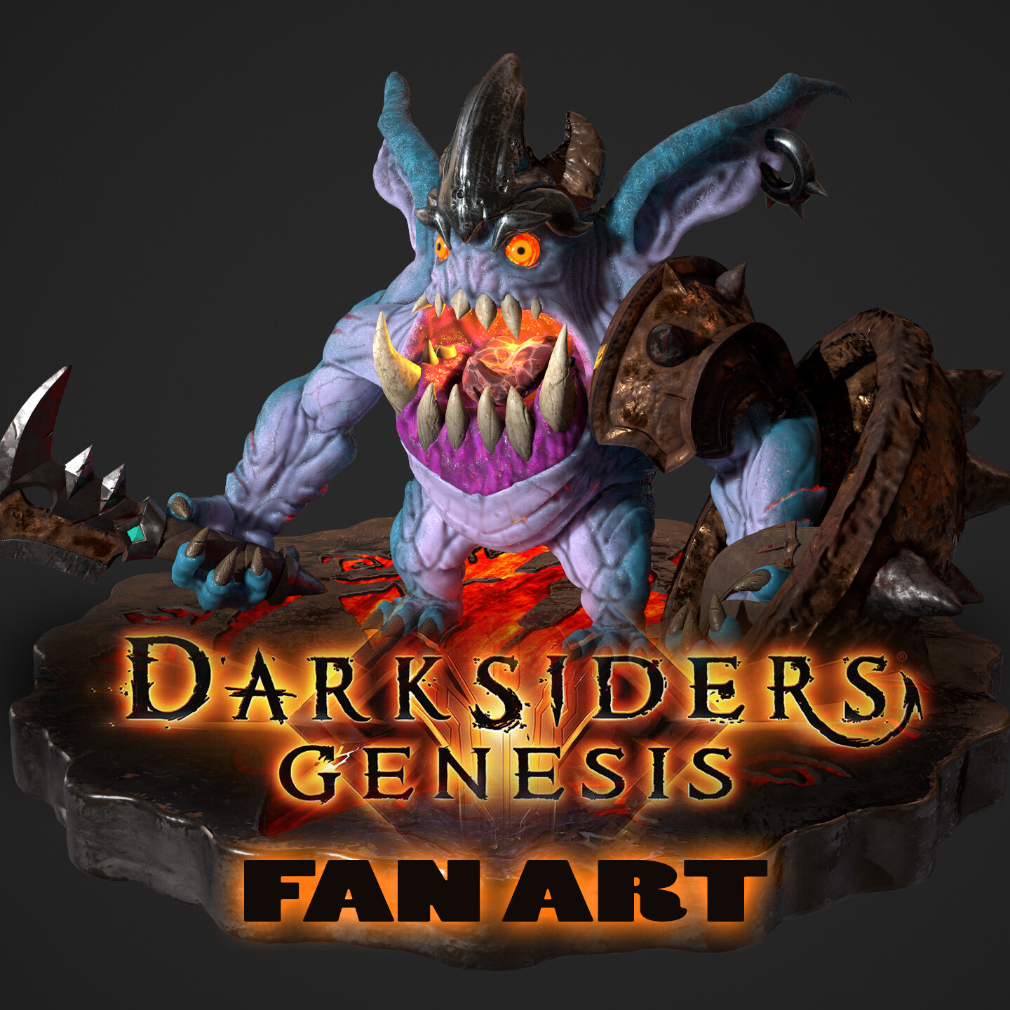 ArtStation - Darksiders Genesis FanArt