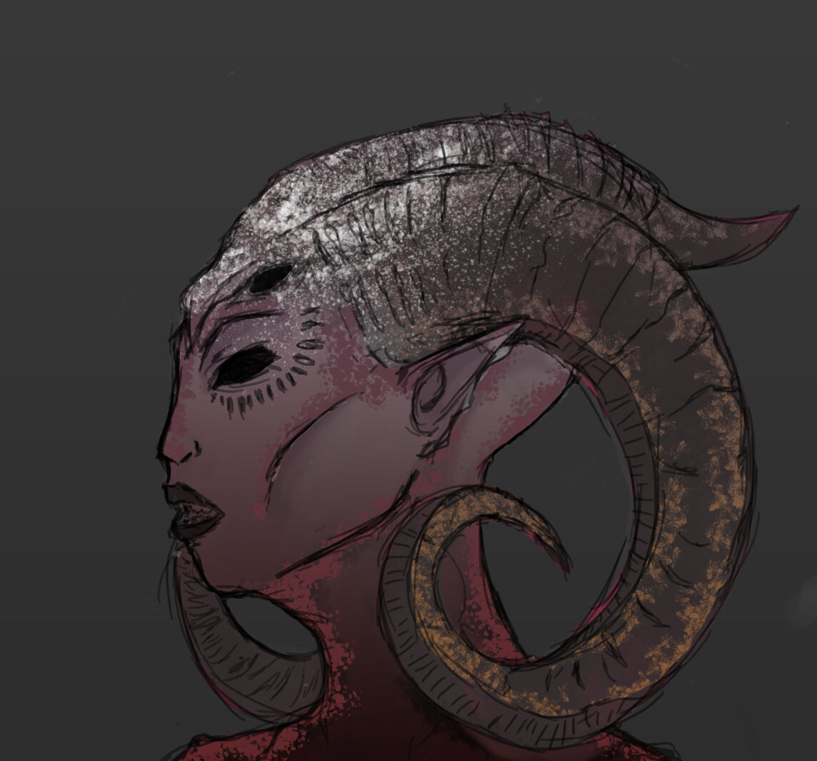 ArtStation - Demonic Alien