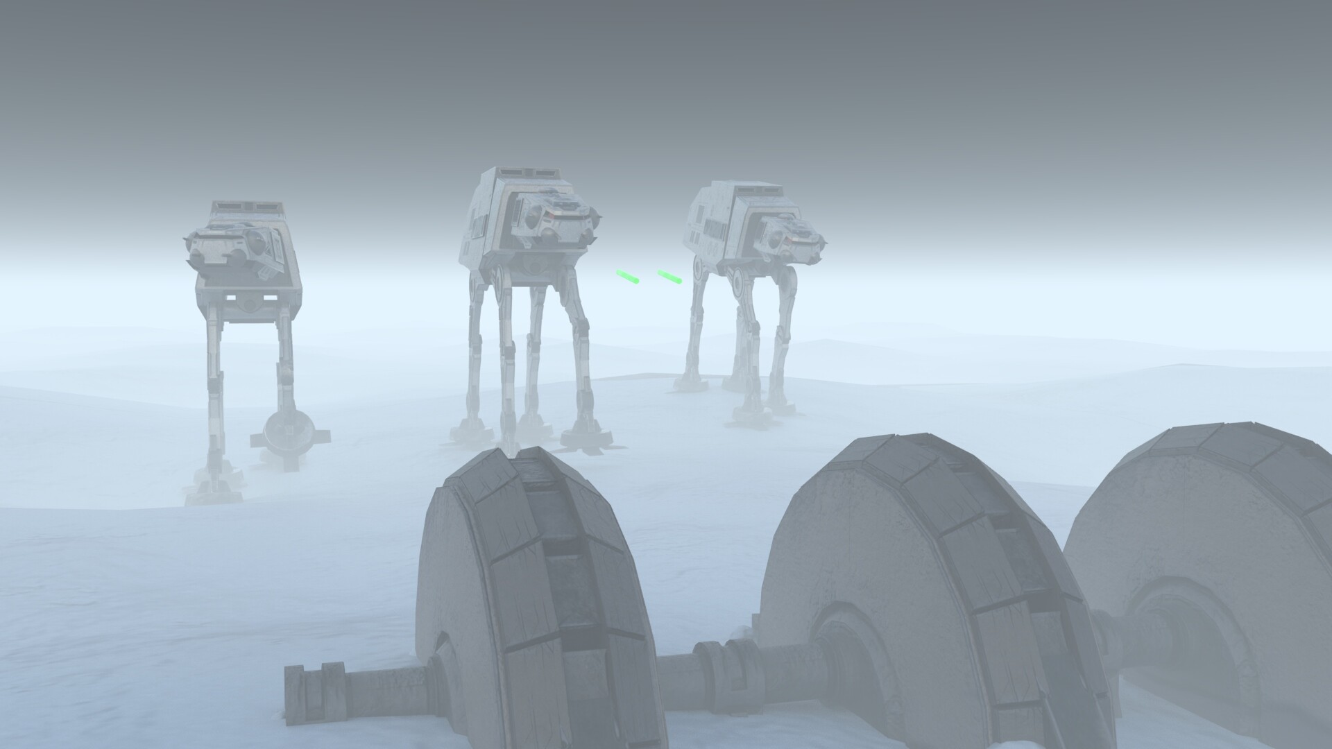 ArtStation - AT-AT Walkers | Star Wars