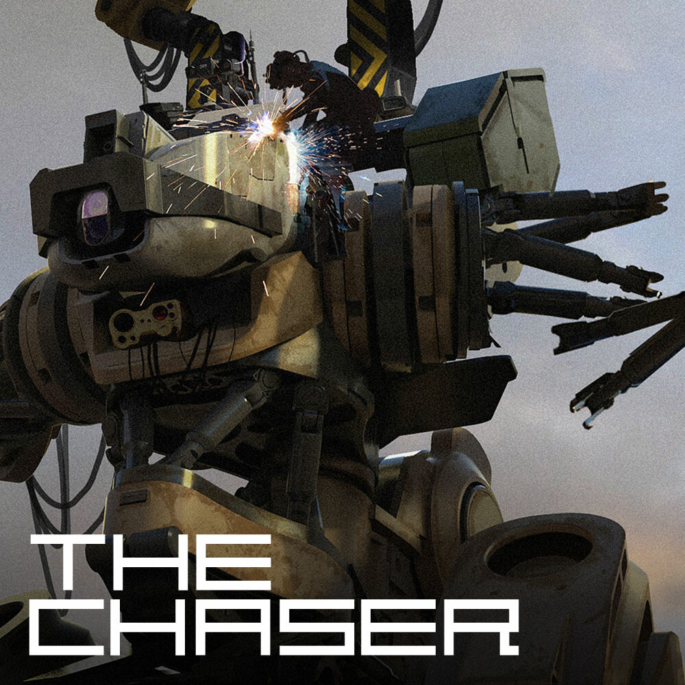 ArtStation - The Chaser-Mecha