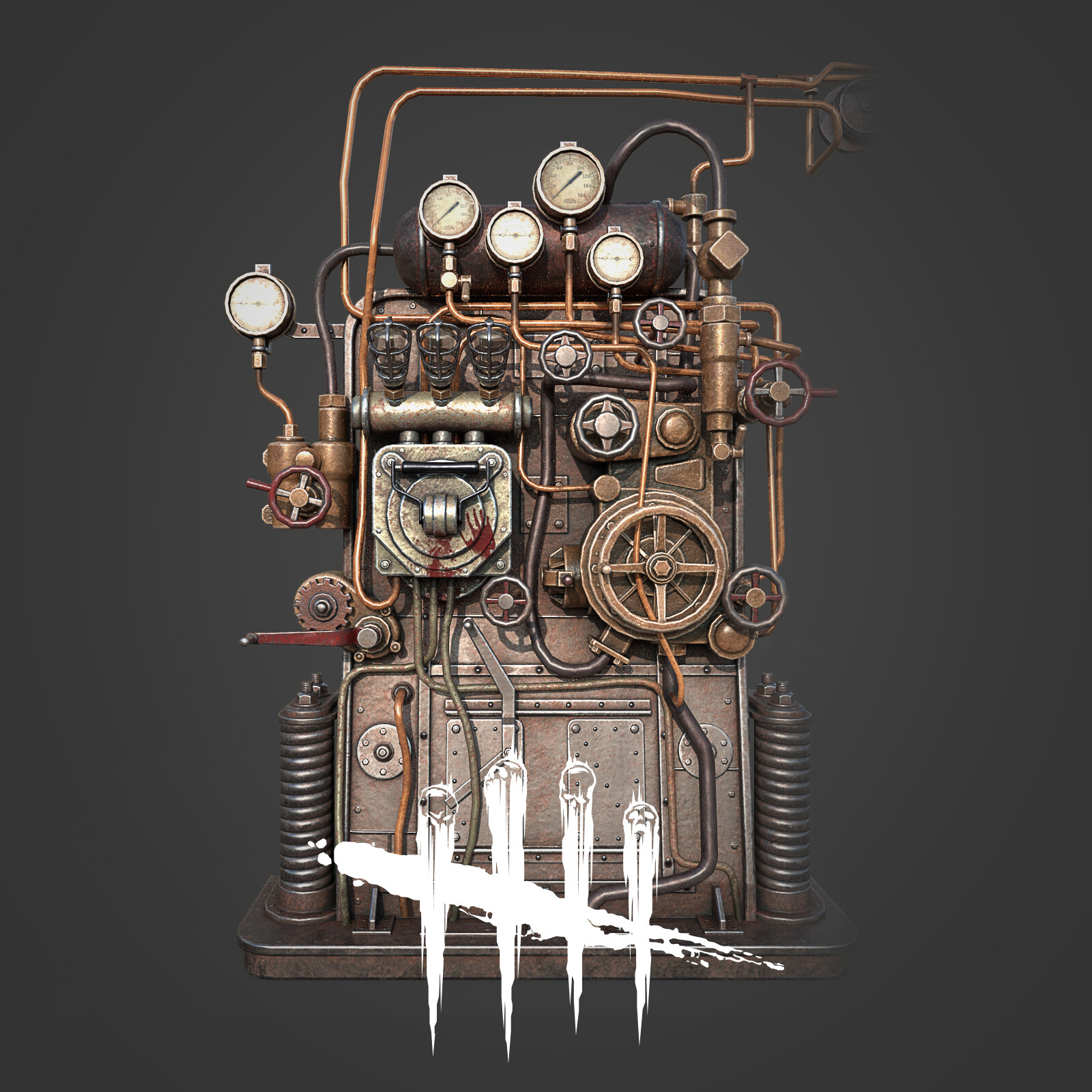 ArtStation - Dead by Daylight - Dead Dawg Saloon Exit Switch