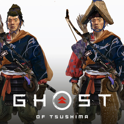 ArtStation - Ghost of Tsushima - Tadayoris armor