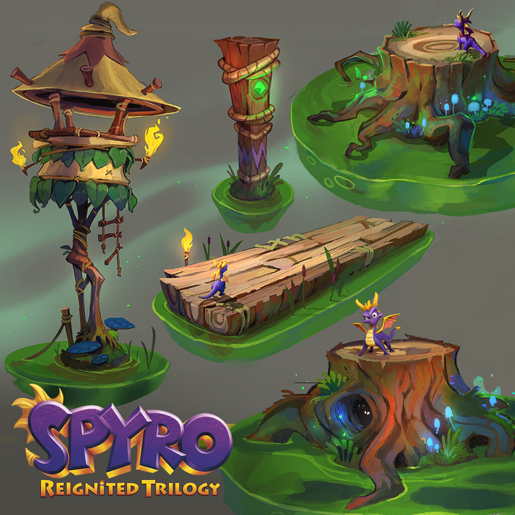 ArtStation - Spyro Reignited Trilogy - Beastmakers World