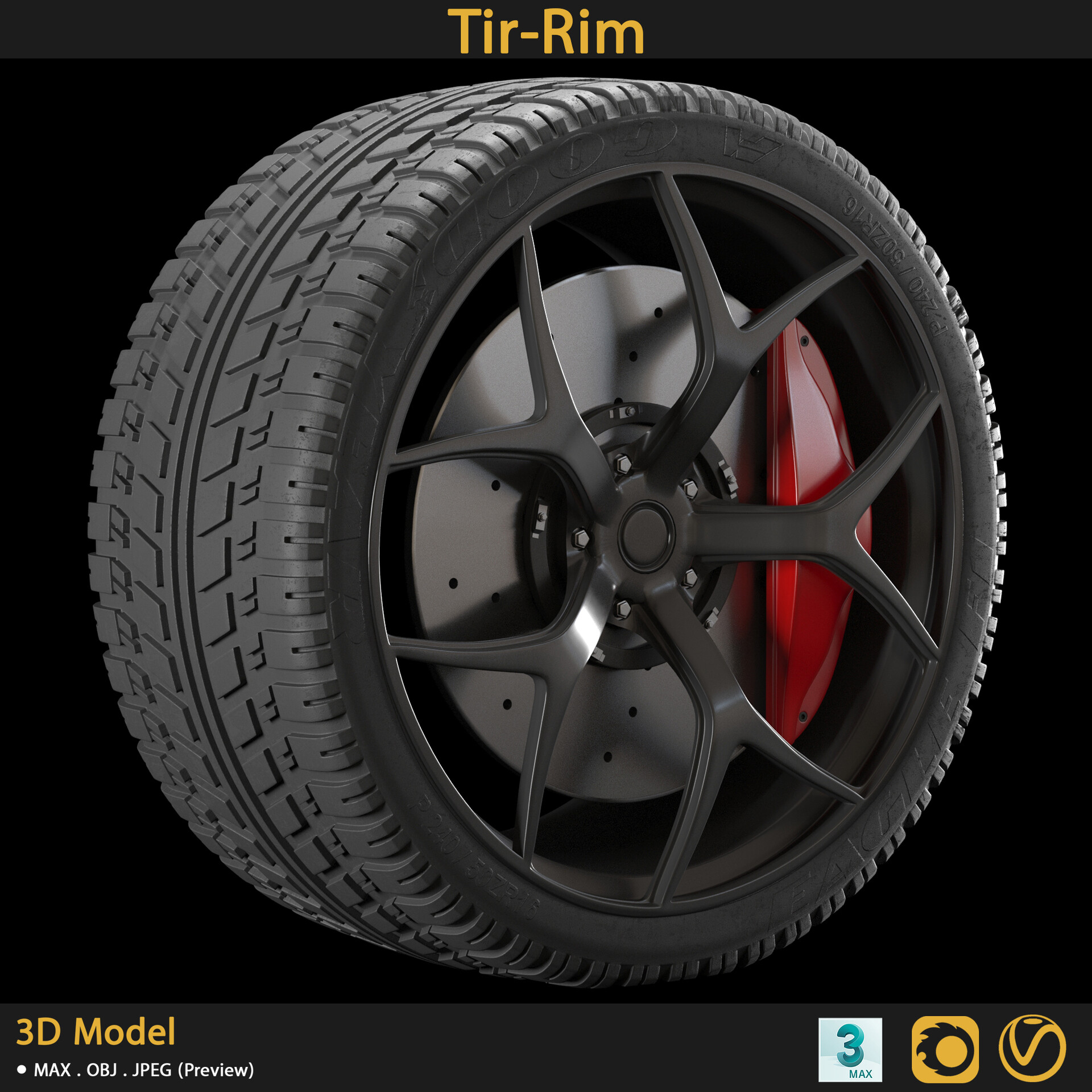 ArtStation - Tire-Rim_02