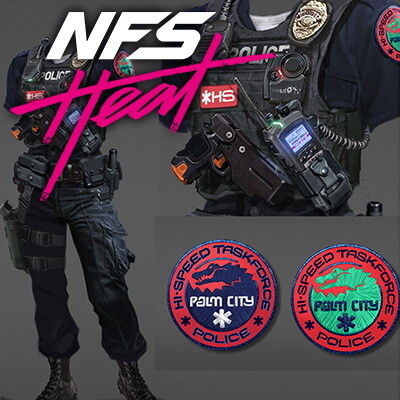 ArtStation - NFS HEAT - Danny Shaw Uniform & Accessories