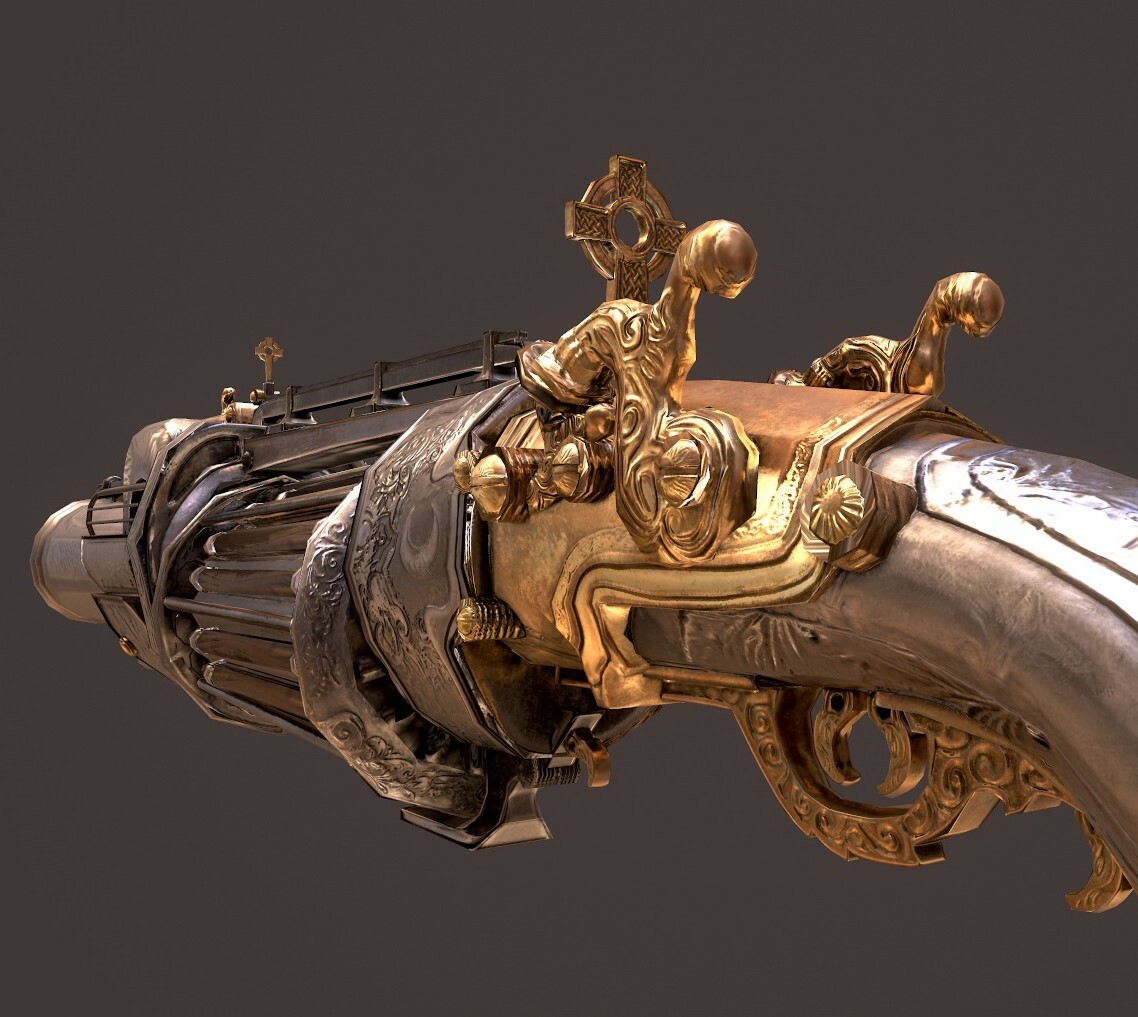 ArtStation - Hail Mary Pistol