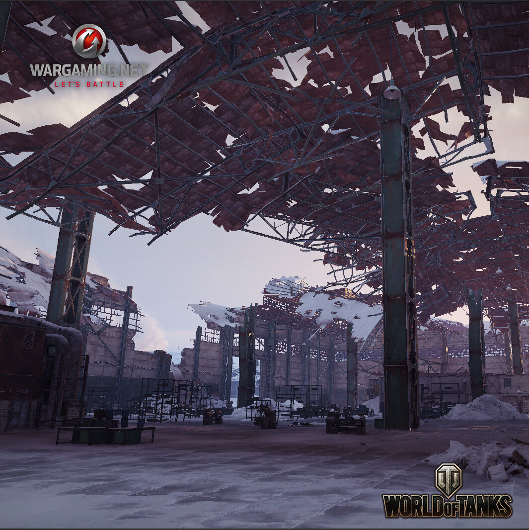 ArtStation - Map Kraftwerk for WOT PC