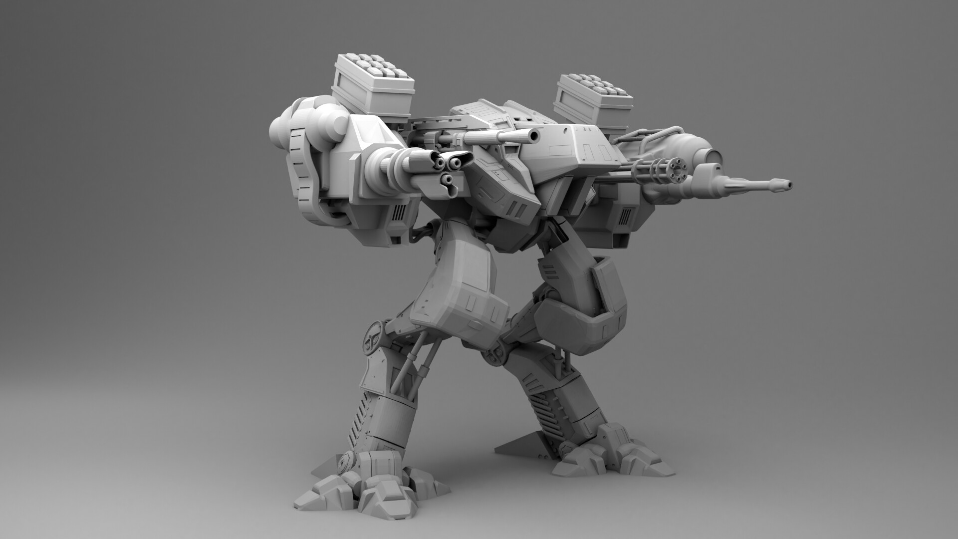 ArtStation - Robot Destroyer