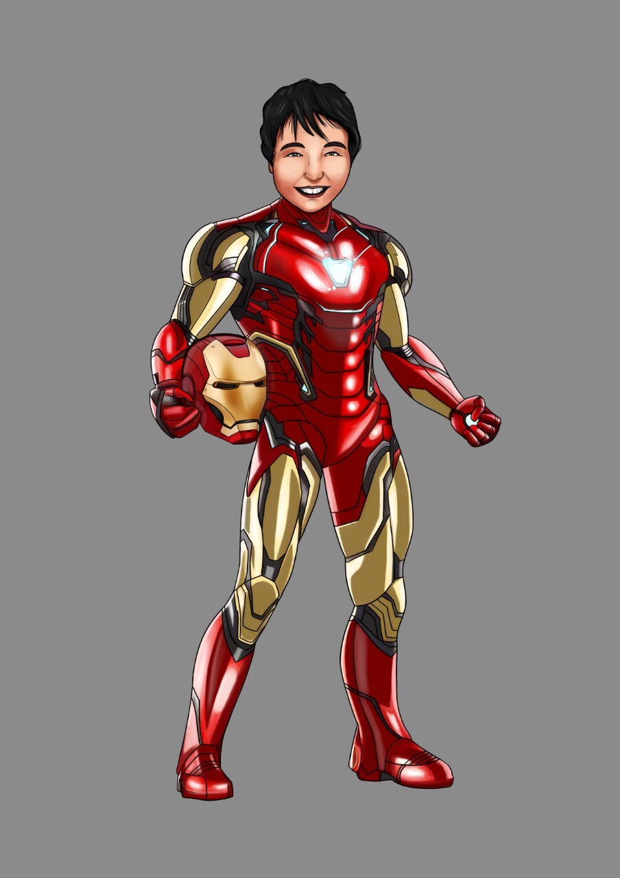 ArtStation - Custom Superhero Character