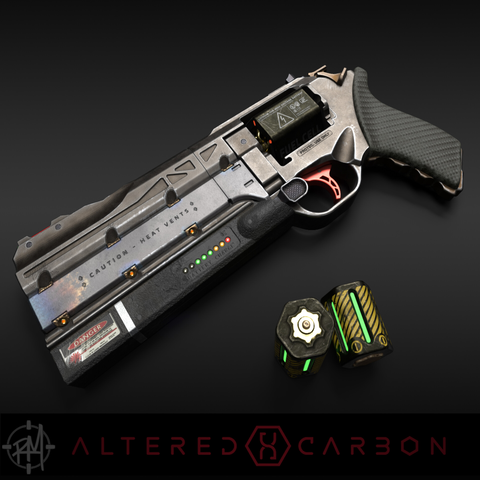 Rob Mastriano - Altered Carbon - Kovacs' Pulse Revolver