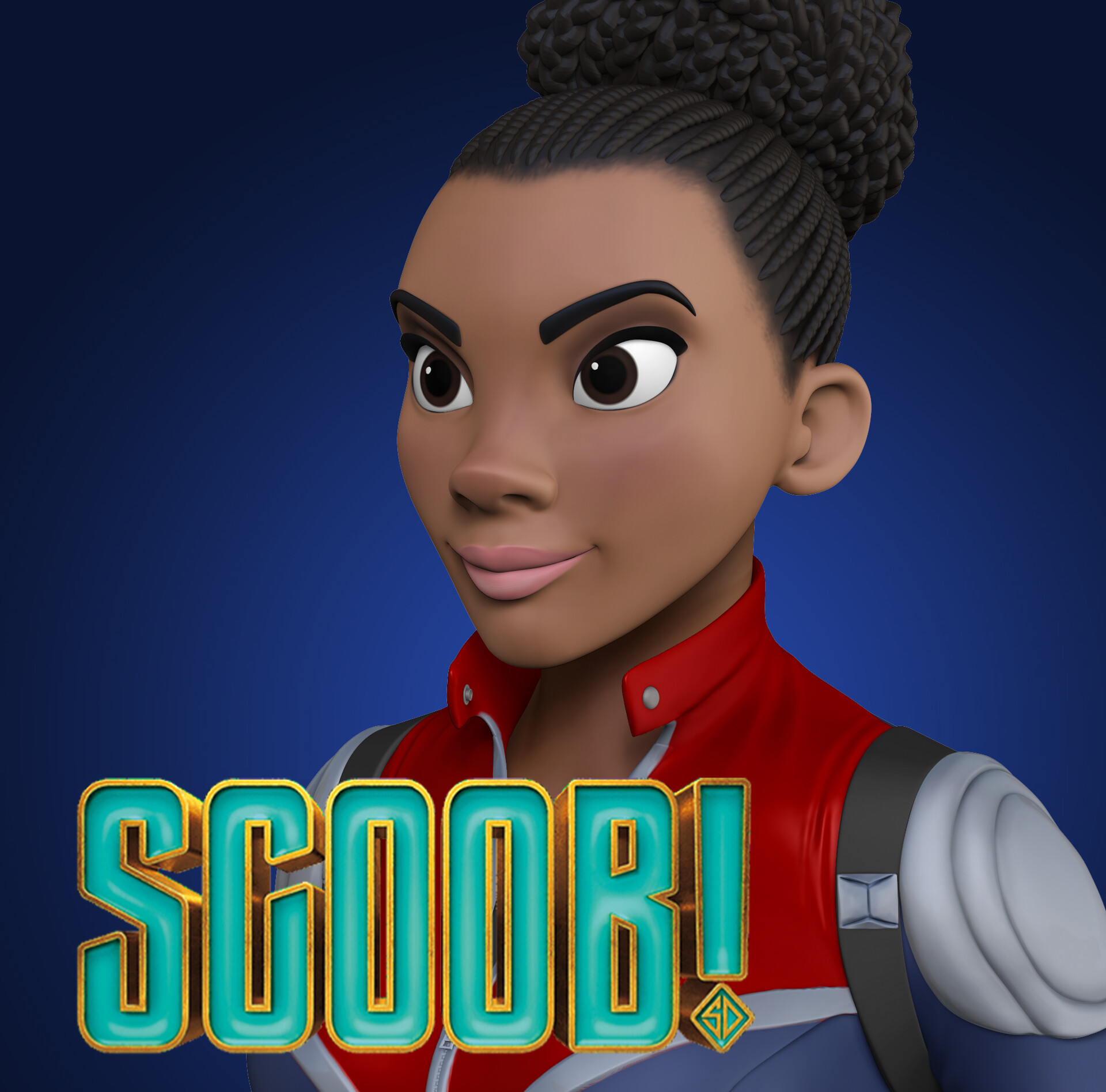 Kevin Taylor 3D Artist - Scoob! Dee Dee Skyes