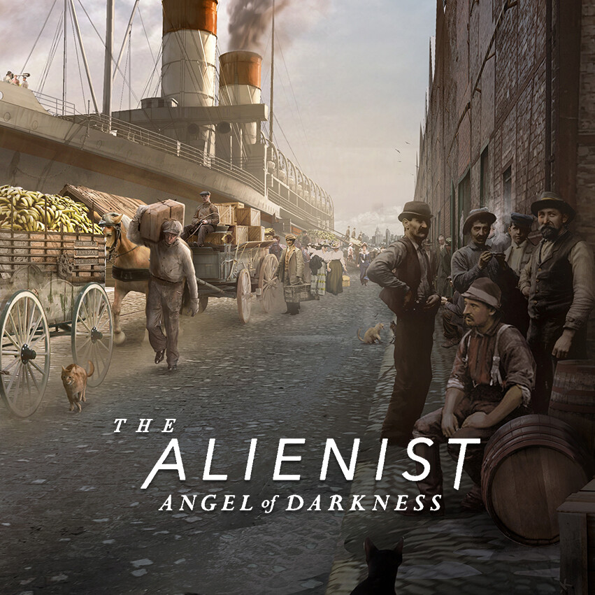 ArtStation - Waterfront dock - The Alienist AOD