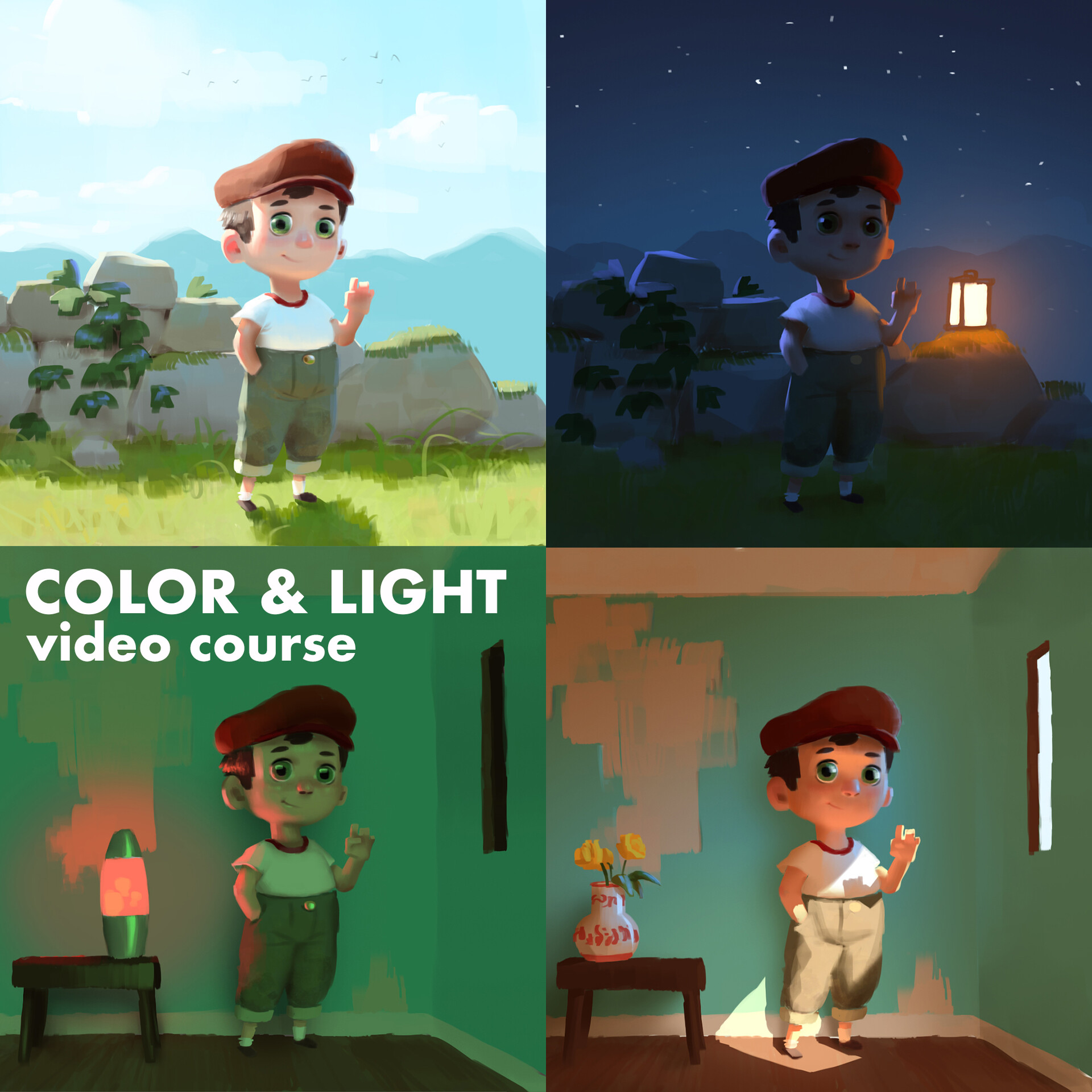 ArtStation - Online Course - Lighting Principles for Digital Painting