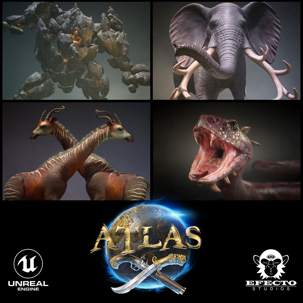 ArtStation - Atlas | Creatures