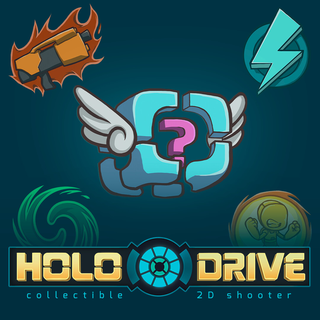 ArtStation - Holodrive - 2D Icons
