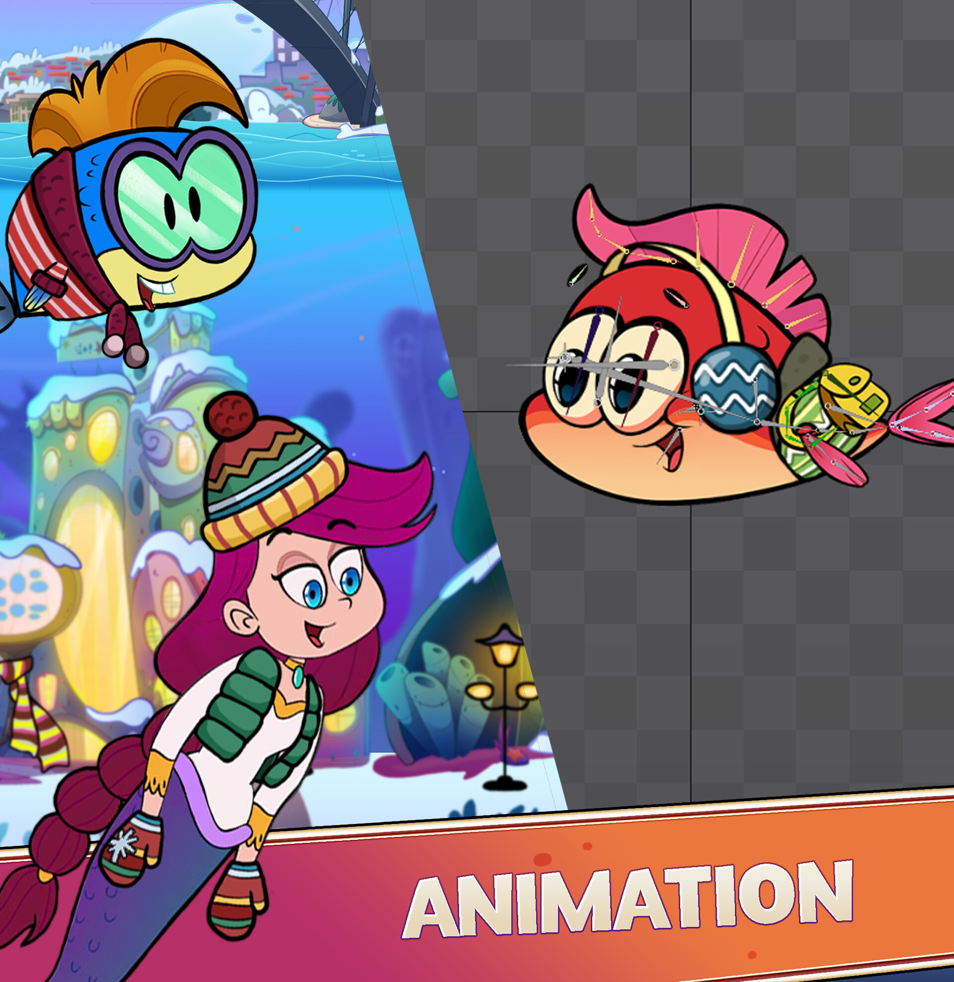 ArtStation - Adventurous Fins: characters