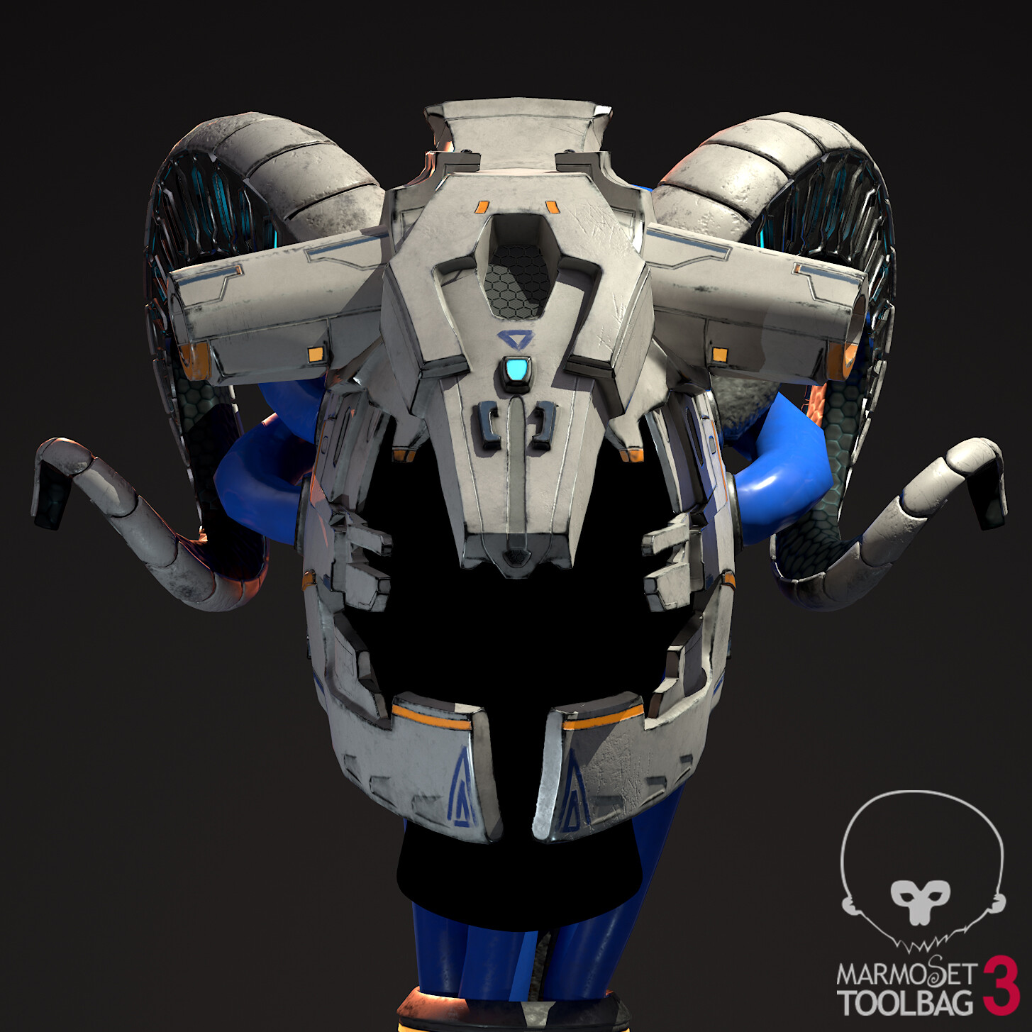 ArtStation - HZD Inspired Headpiece