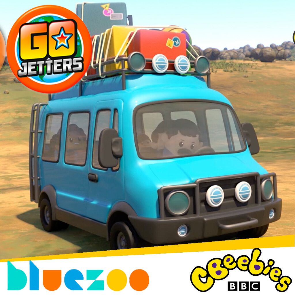 ArtStation - Go Jetters Vehicles