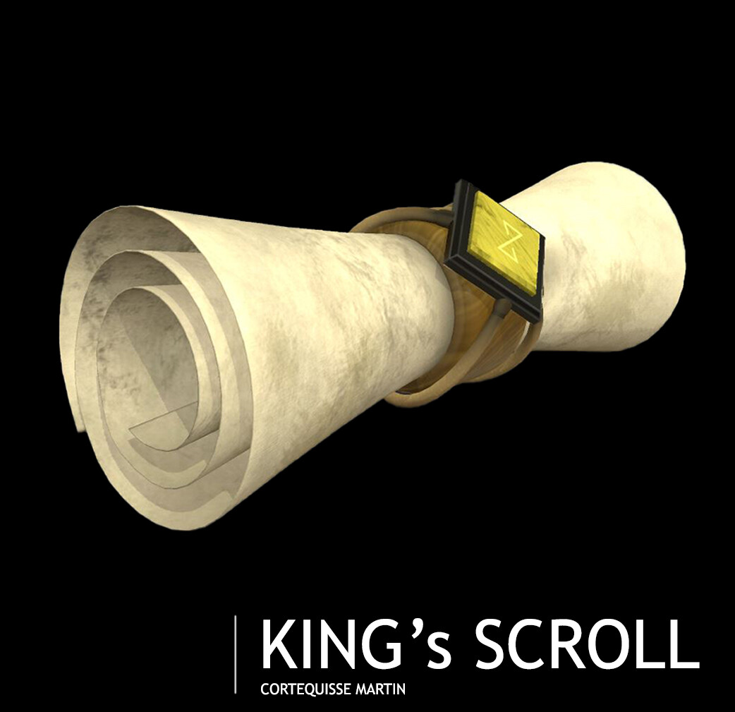 ArtStation - King's Scroll