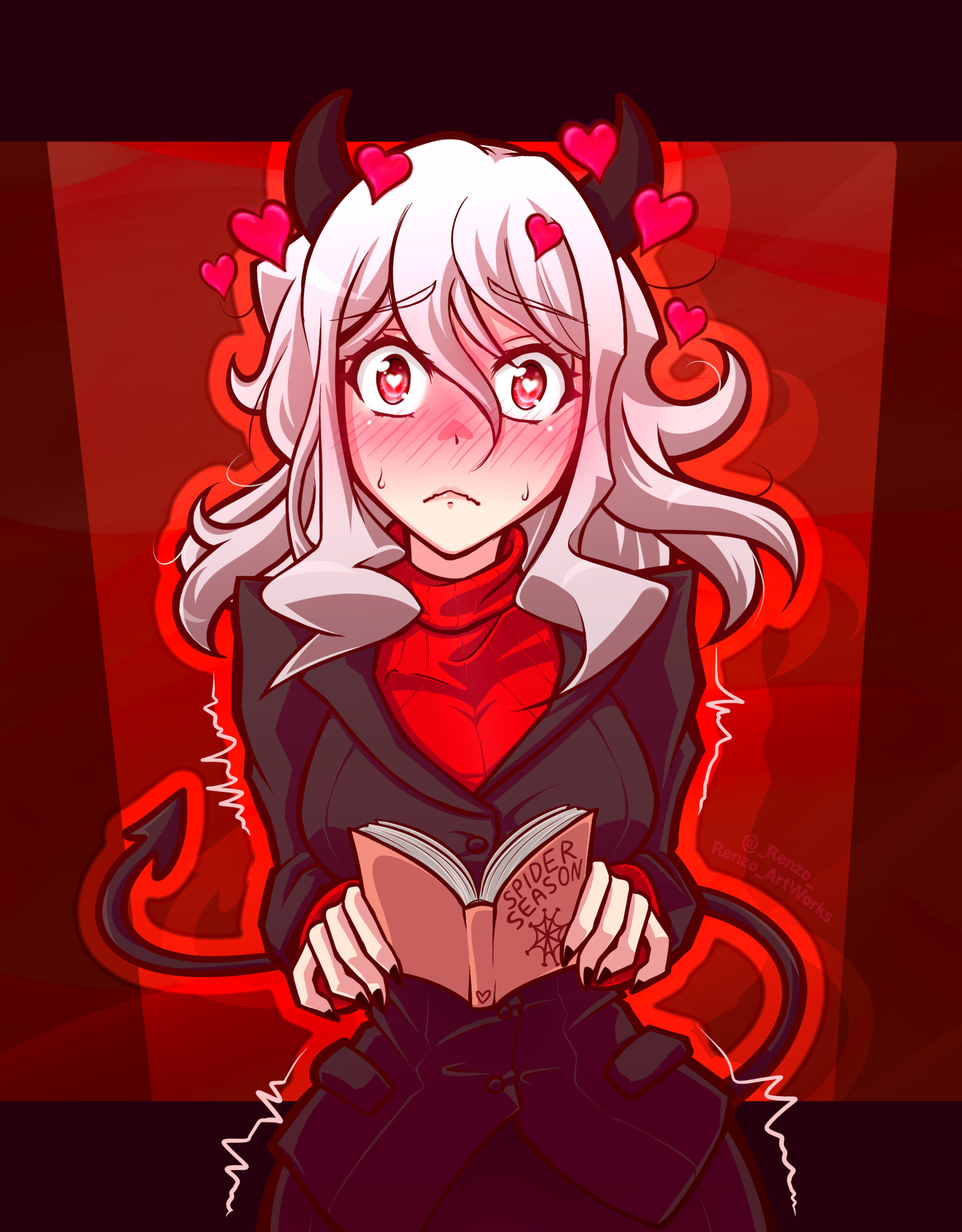 ArtStation - Modeus, The Lewd Demon