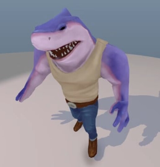 ArtStation - Shark Walk