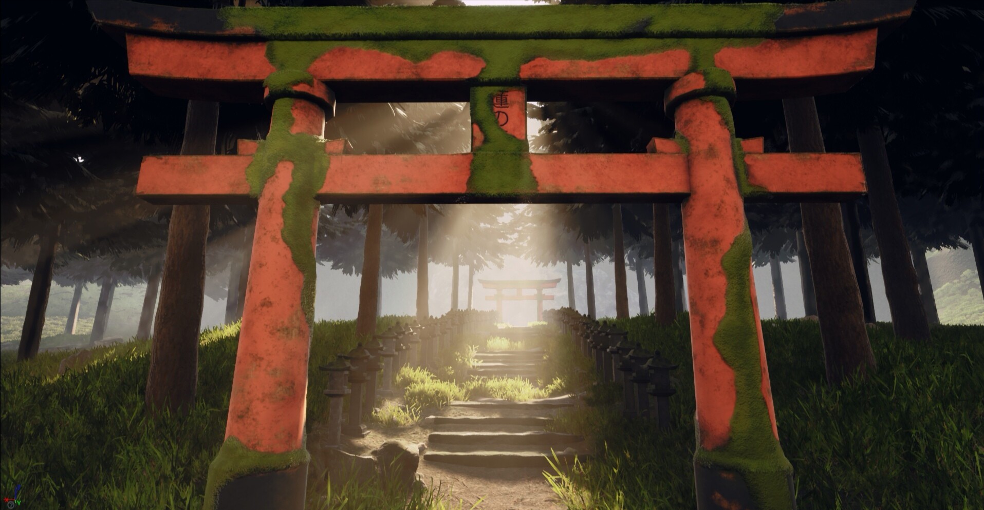 ArtStation - Ancient Japanese Forest