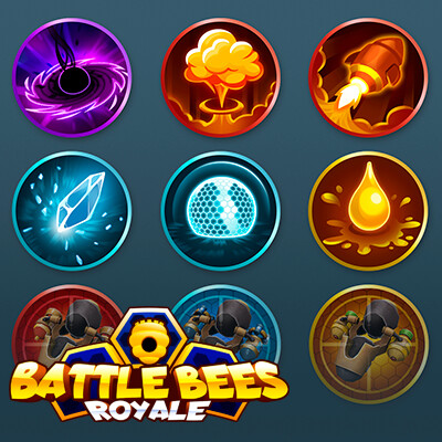 ArtStation - Battle Bees UI