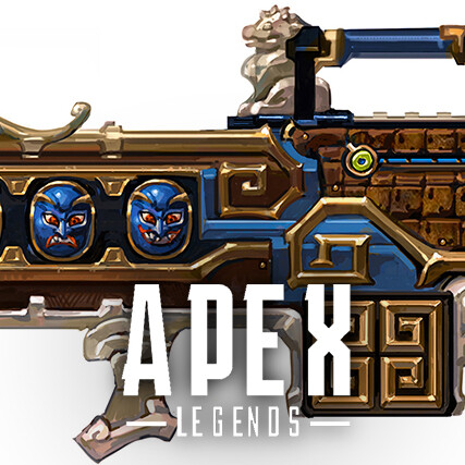 ArtStation - Apex Legends // Spitfire Legendary Skin
