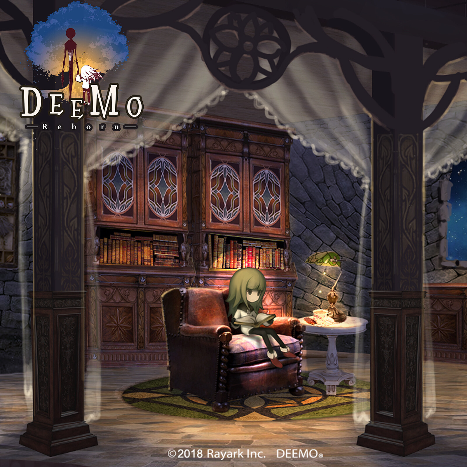 ArtStation - Deemo:Reborn _ TrophyRoom Resting Area Concept Art