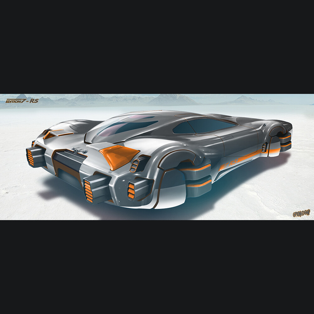ArtStation - Jet-Racer Prototype : Edition 7 Variant