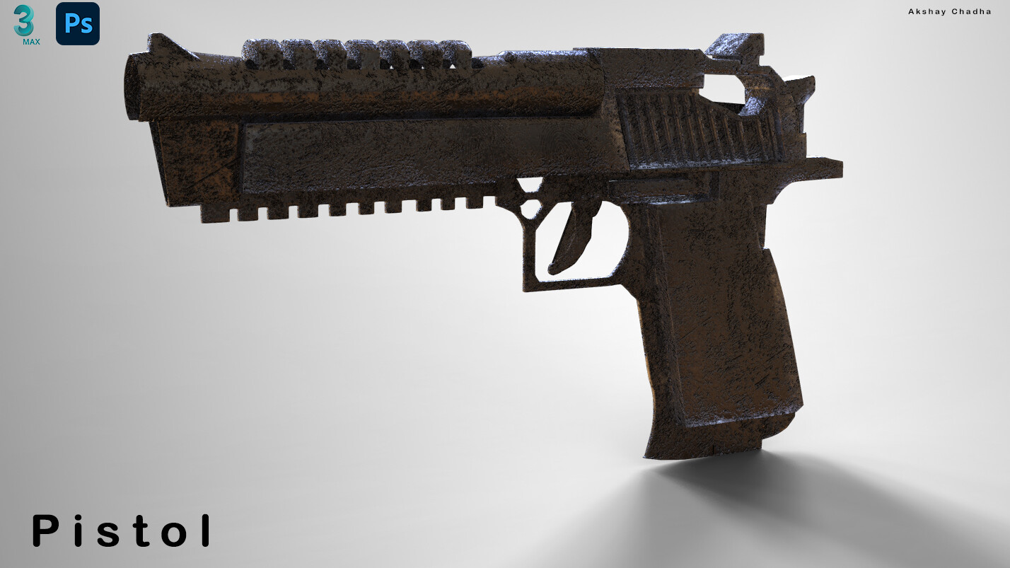 ArtStation - 3D Gun