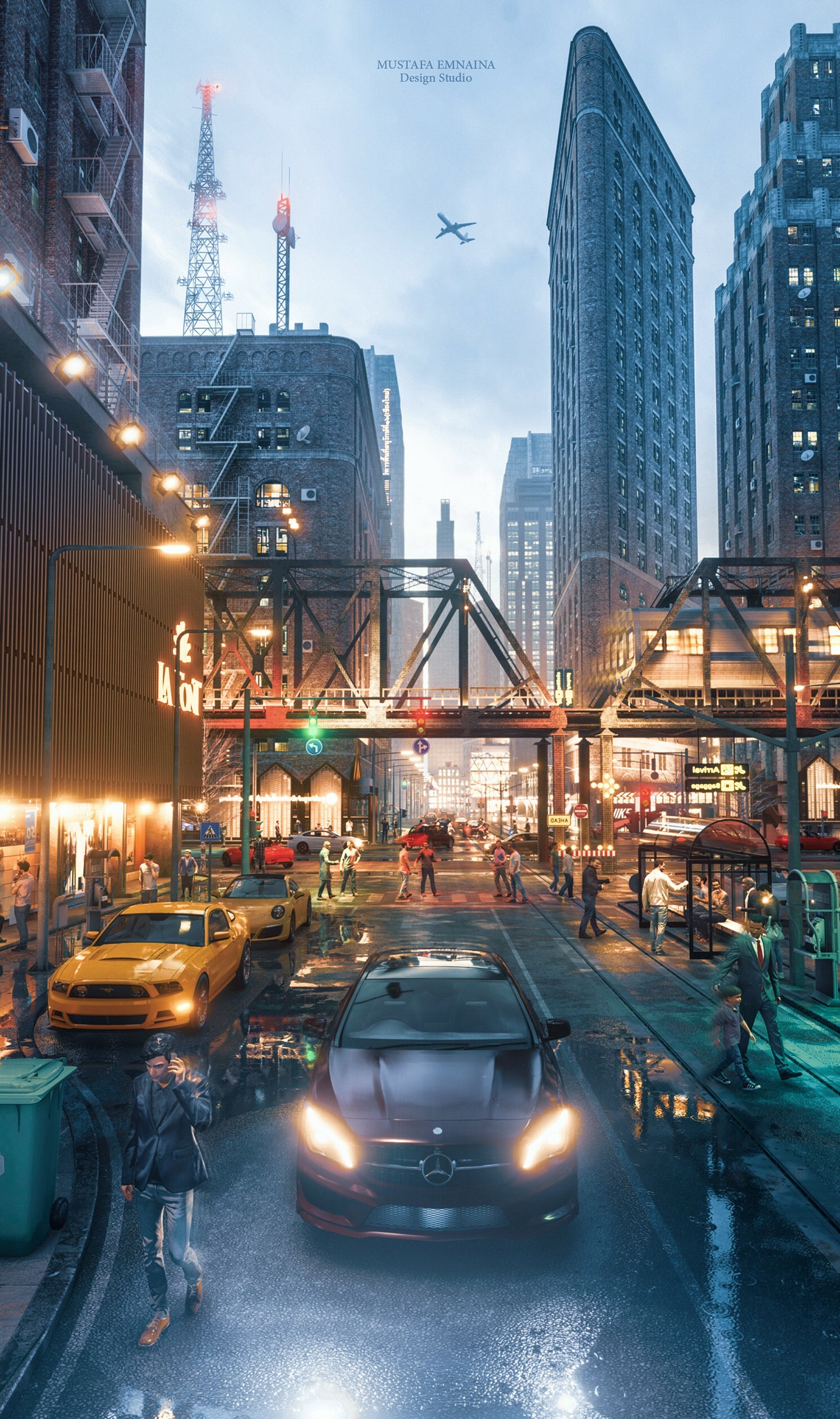 ArtStation - DownTown