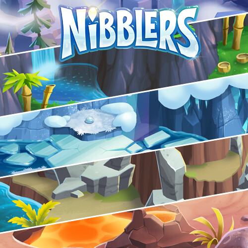 ArtStation - Nibblers: Saga Map backgrounds Vol. 1