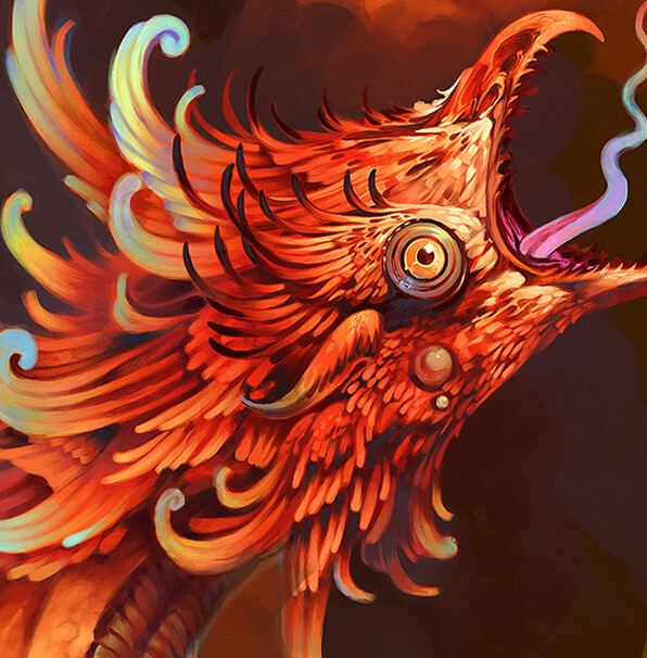 ArtStation - Ziz, King of the Birds