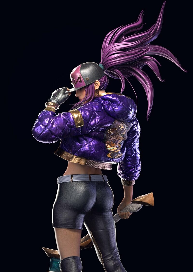 ArtStation - KDA_Akali_Fanart