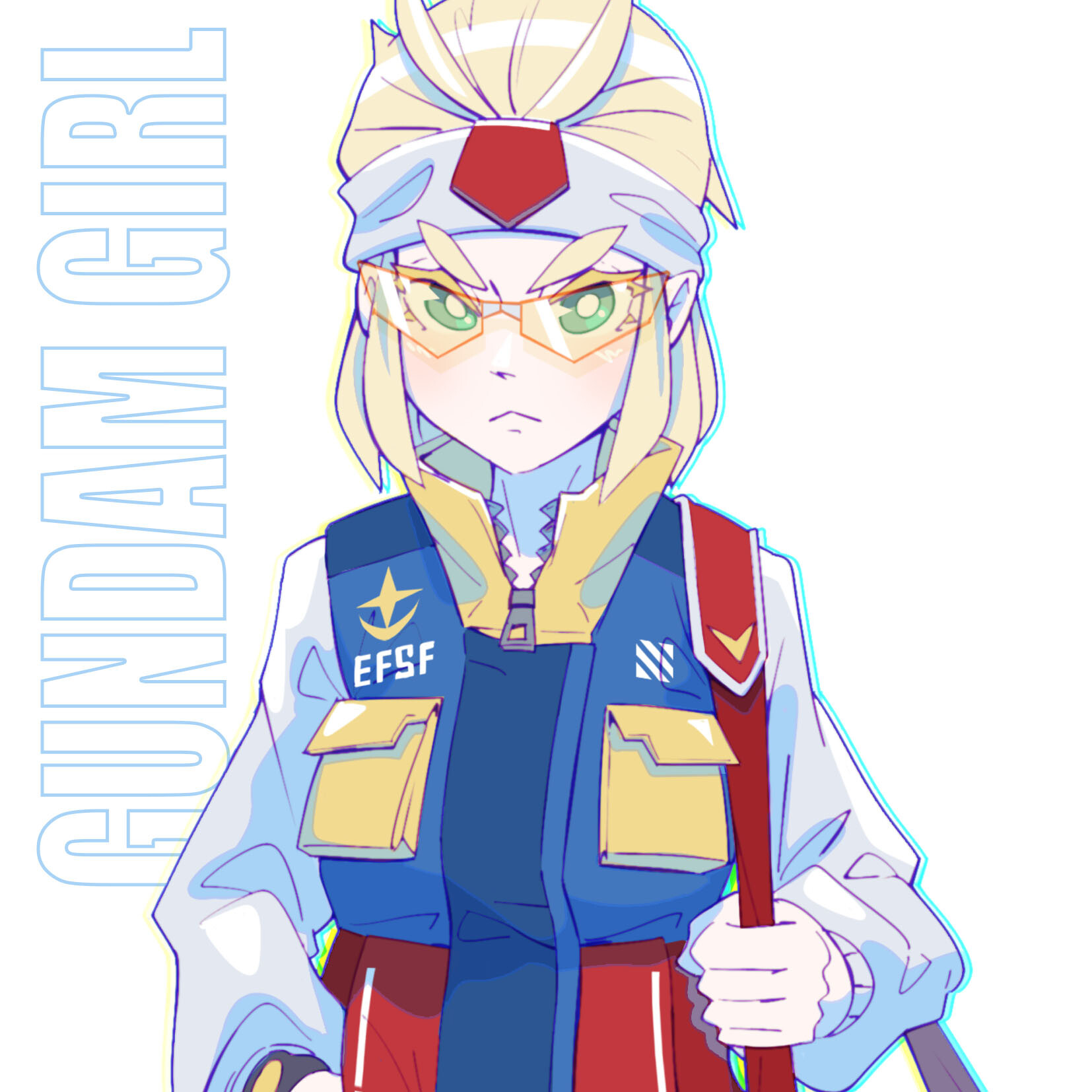 ArtStation - Gundam Girl