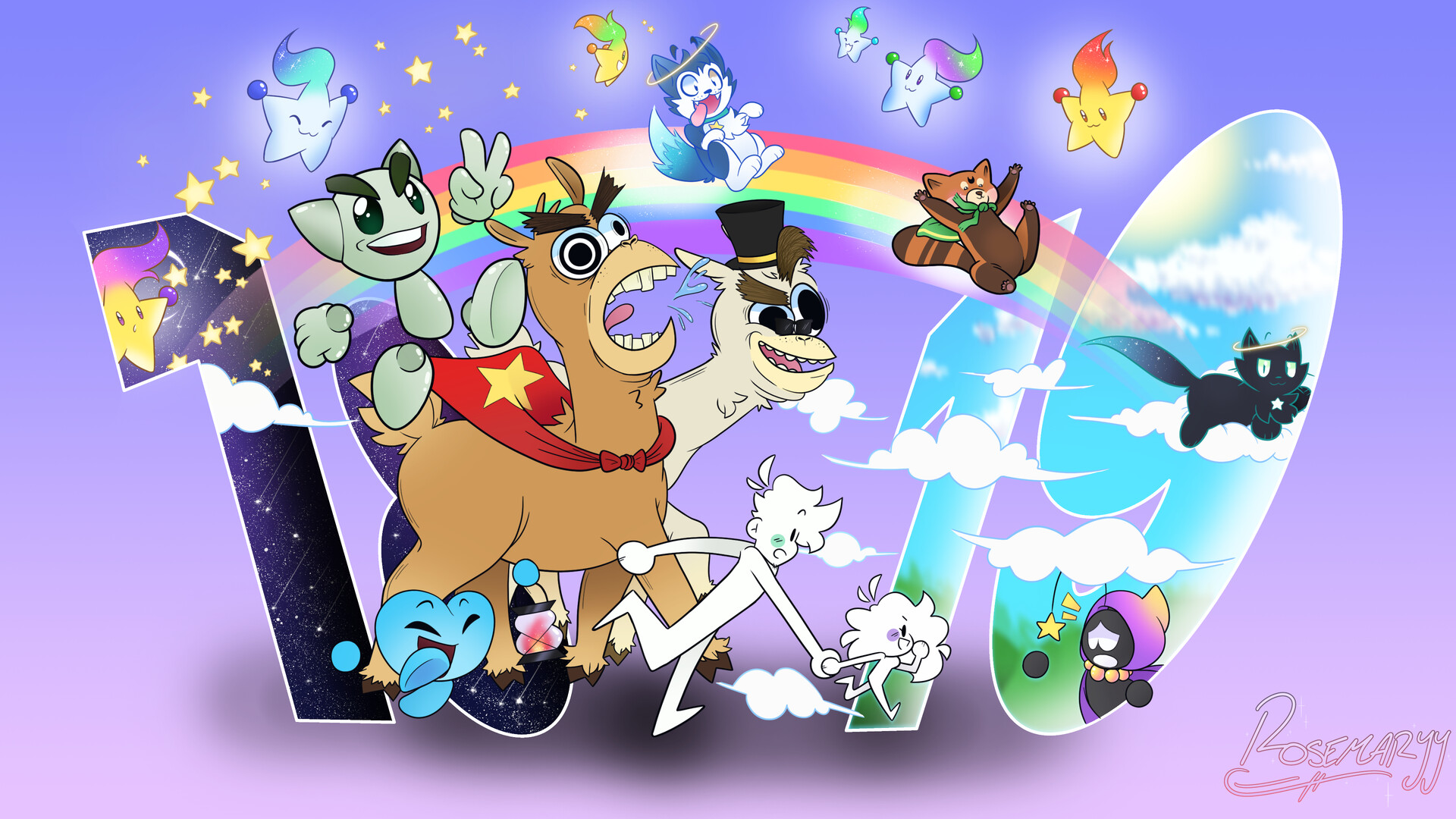 ArtStation - DeviantArt Birthday 2019 - 2019