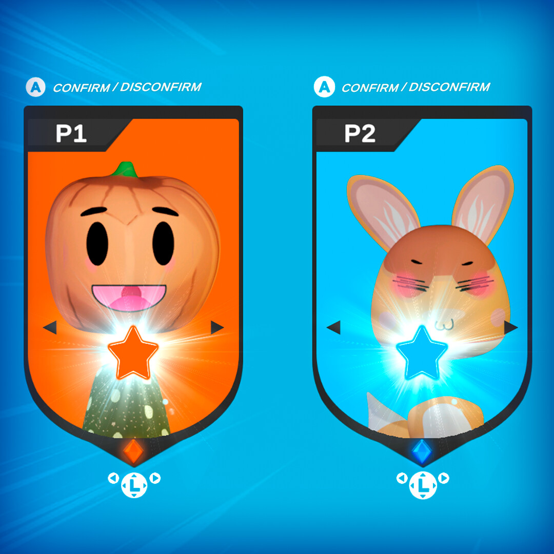 ArtStation - UI / Programming - Character Selection Menu