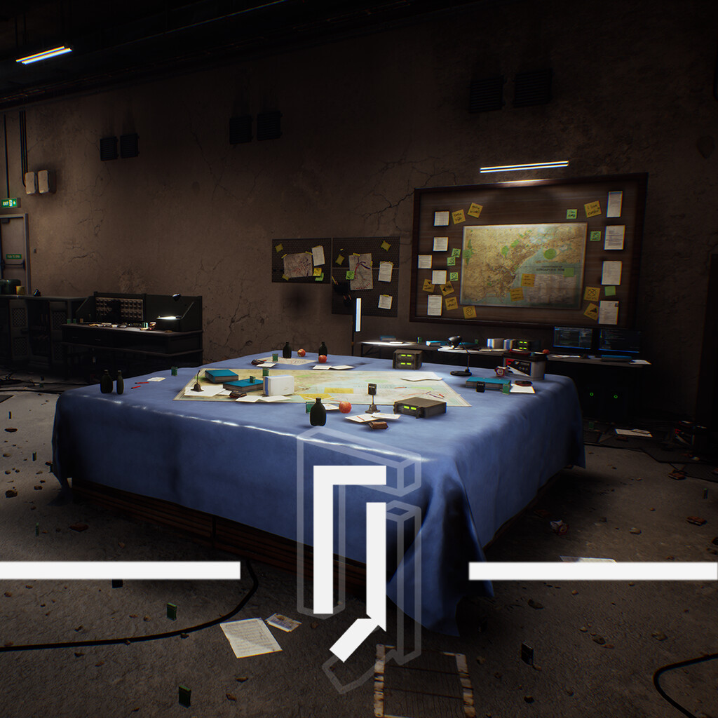 ArtStation - Unloading Area Safe House