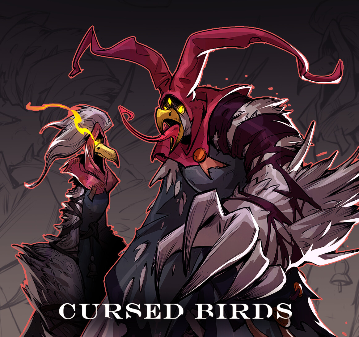 ArtStation - Cursed Birds