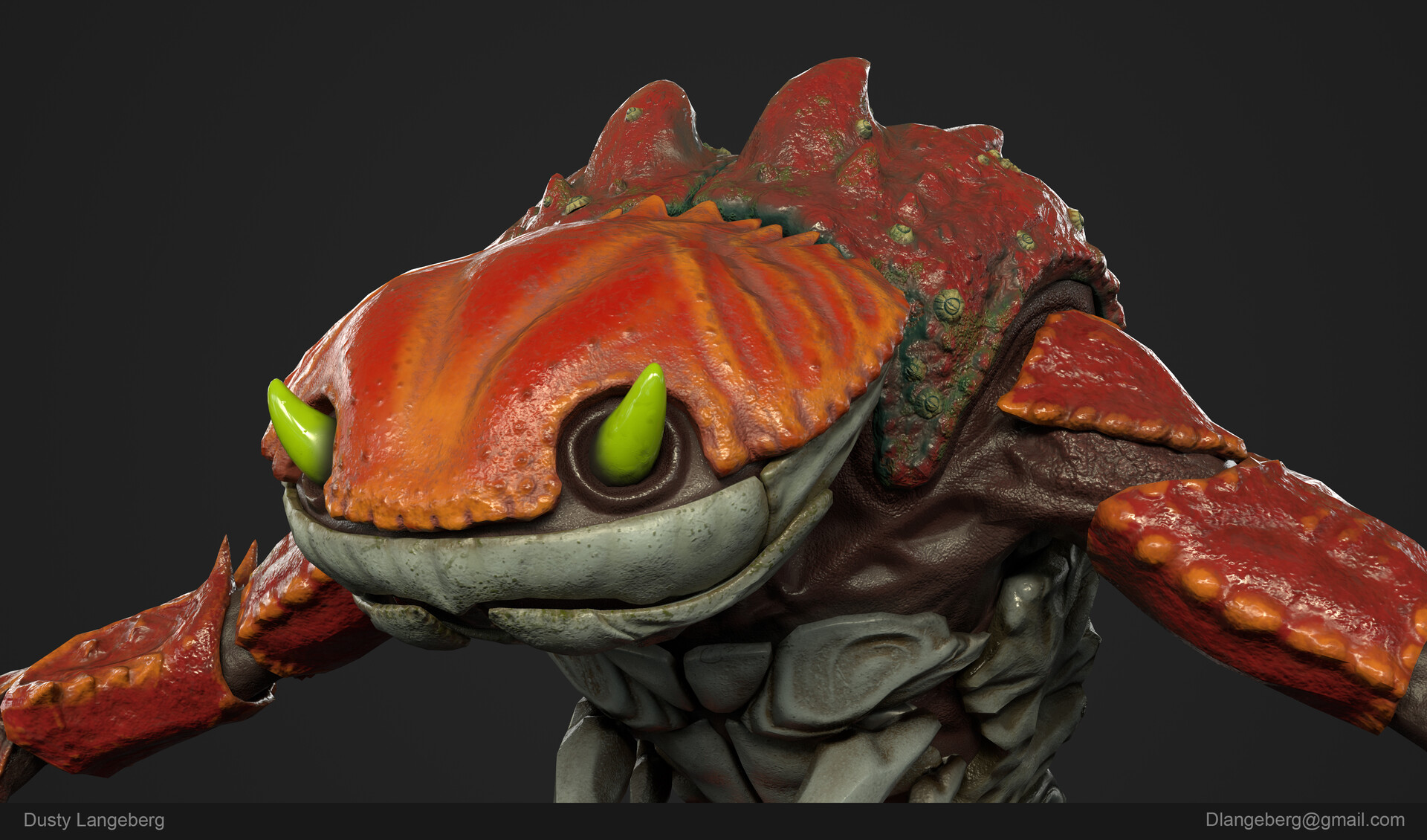 ArtStation - Crab Monster