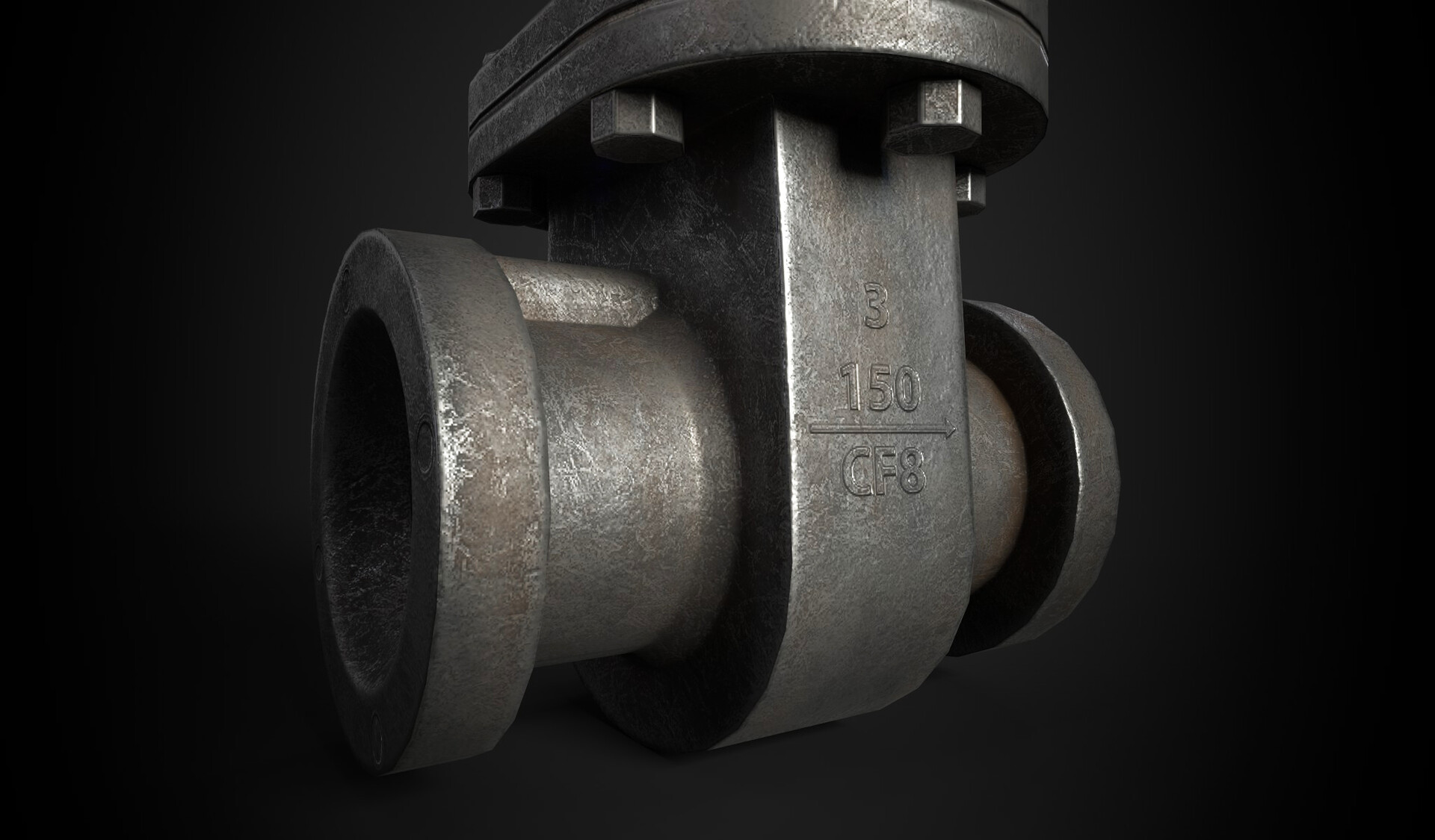 ArtStation - pipe valve