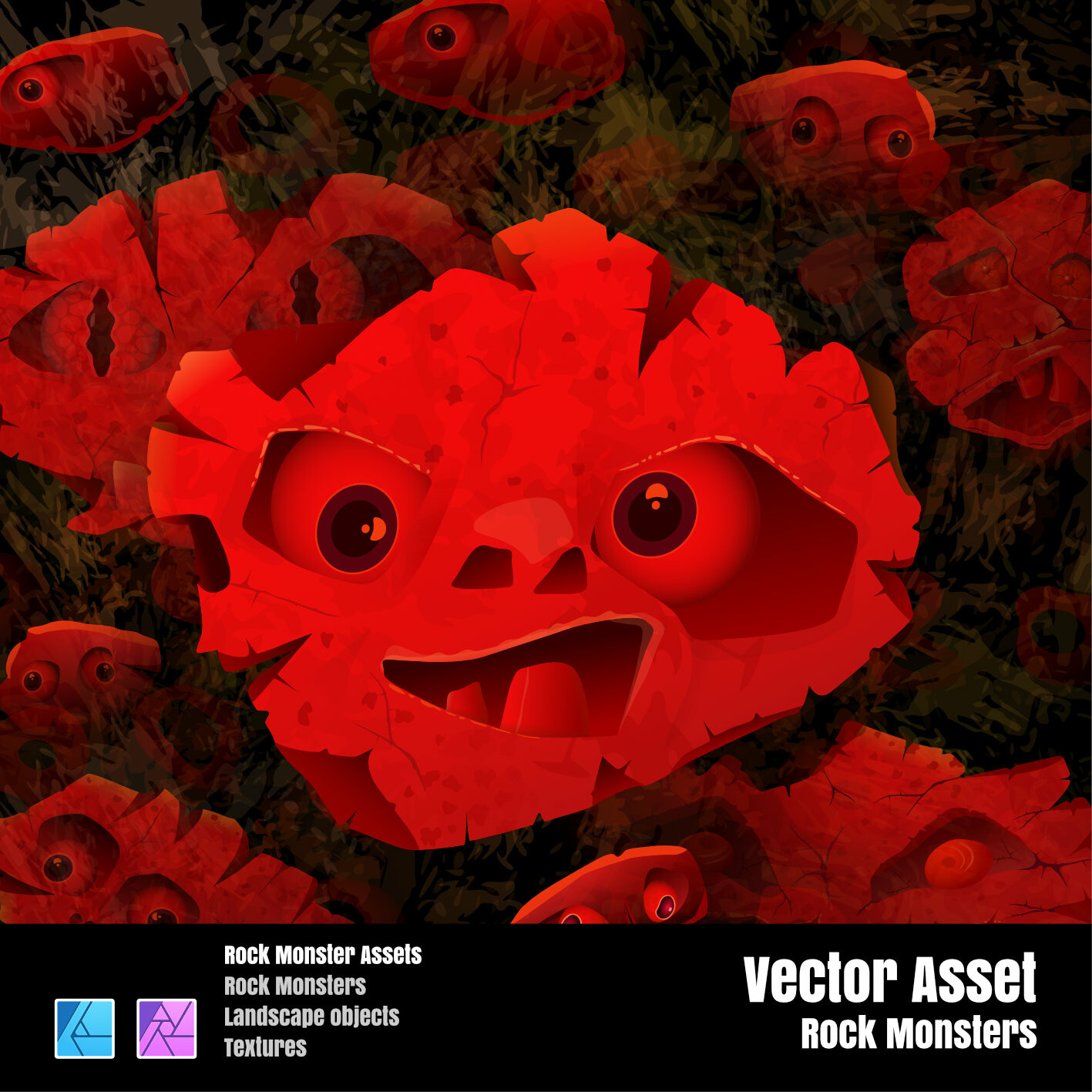 ArtStation - Rock Monsters