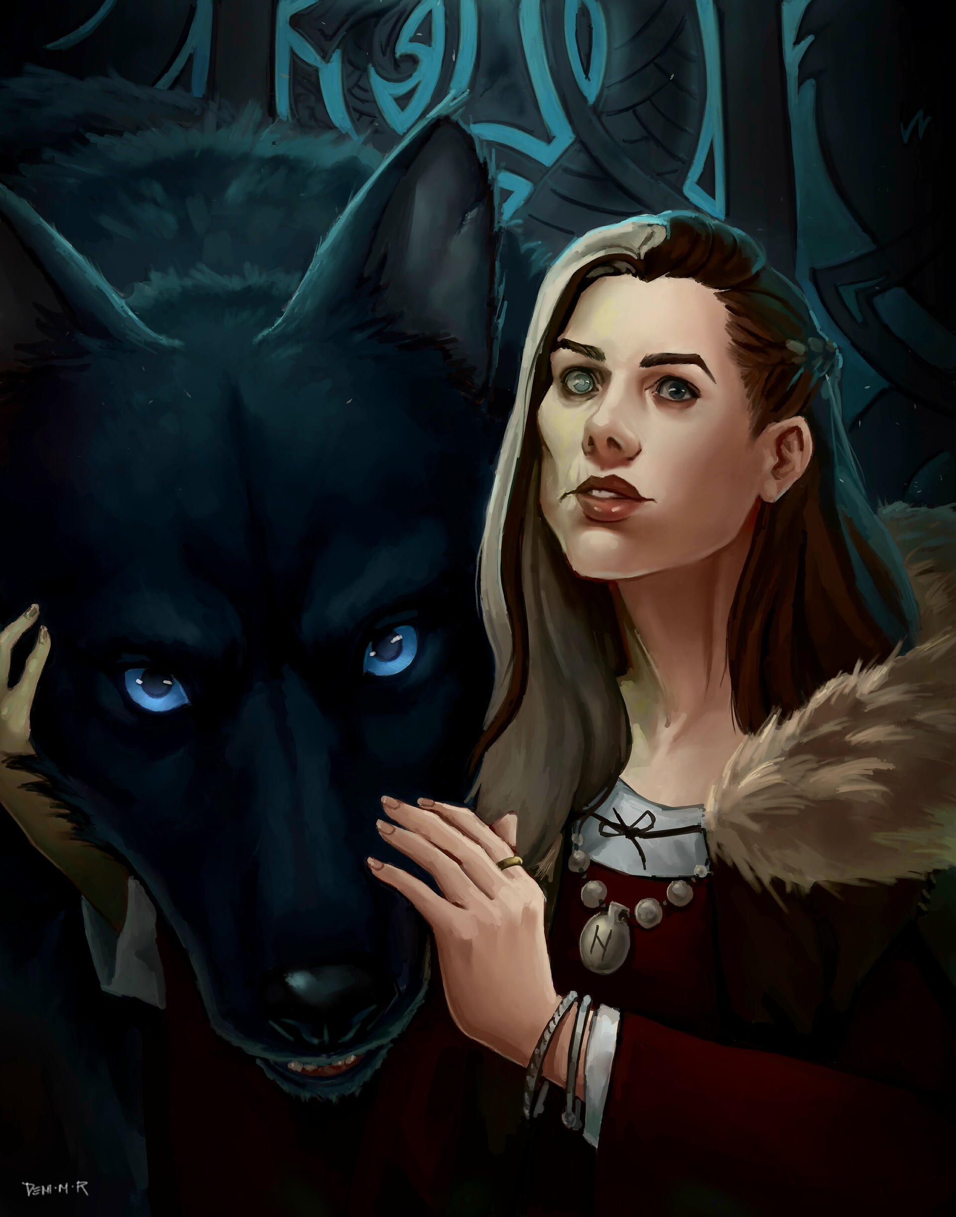 ArtStation - Hel & Garmr
