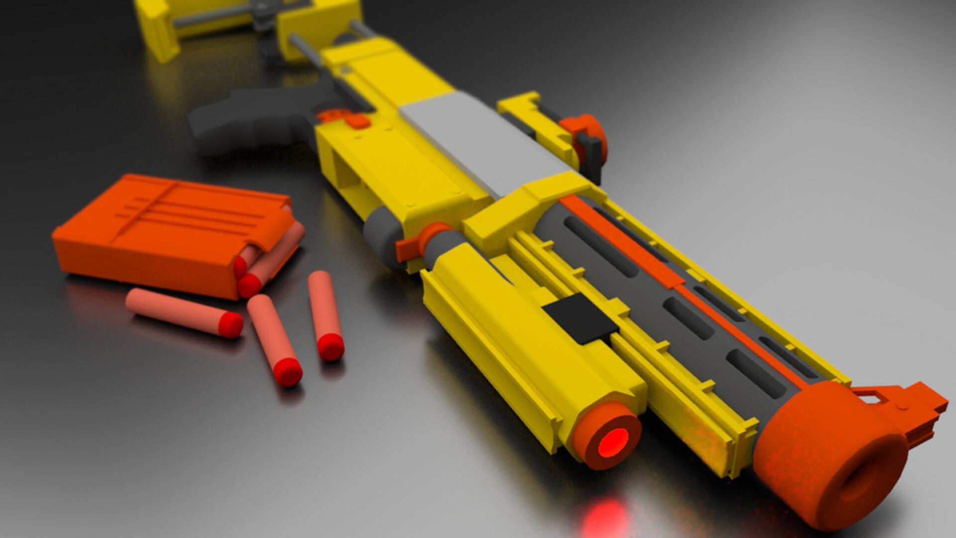 ArtStation - 3D Nerf gun