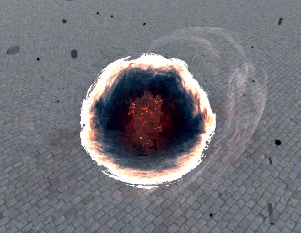 ArtStation - Robot explosion vfx