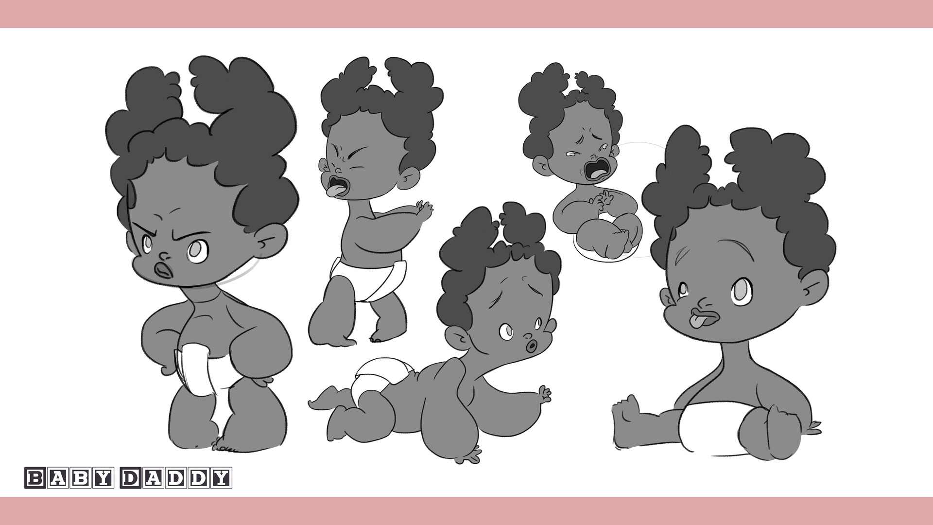 ArtStation - Baby Daddy Visual Development